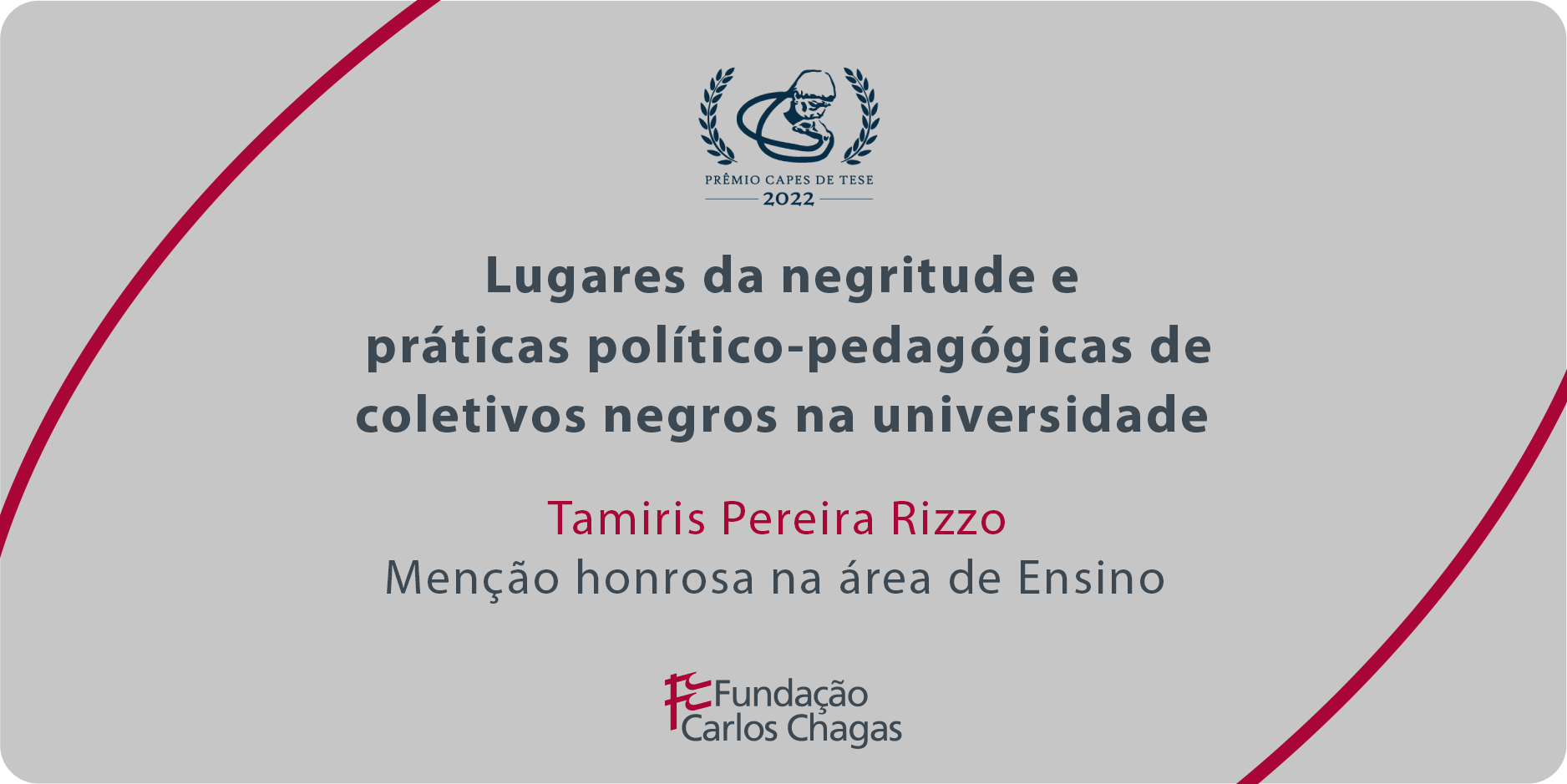 Tese que aborda os lugares da negritude em coletivos universitários ...